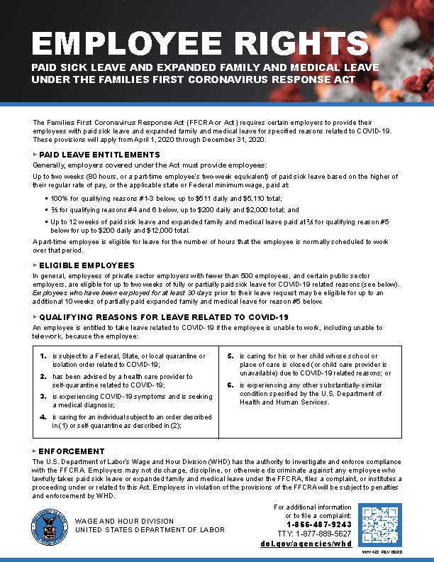 Required FFCR Poster – McKenzie Insurance Solutions, LLC